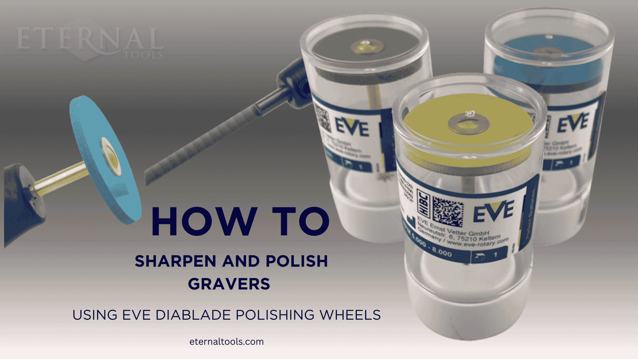 How to Sharpen and Polish Gravers Using EVE Diablade Diamond Polishing ...