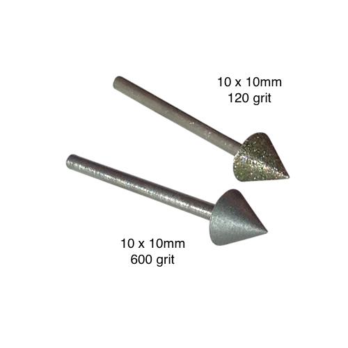 Diamond Chamfering Countersink Burrs for Glass, stone, Composites ...
